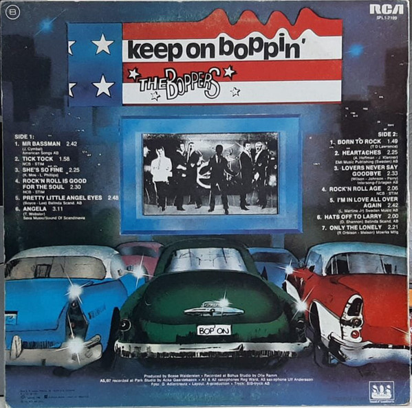 Boppers Album :: jerry williams Sweden Rock King